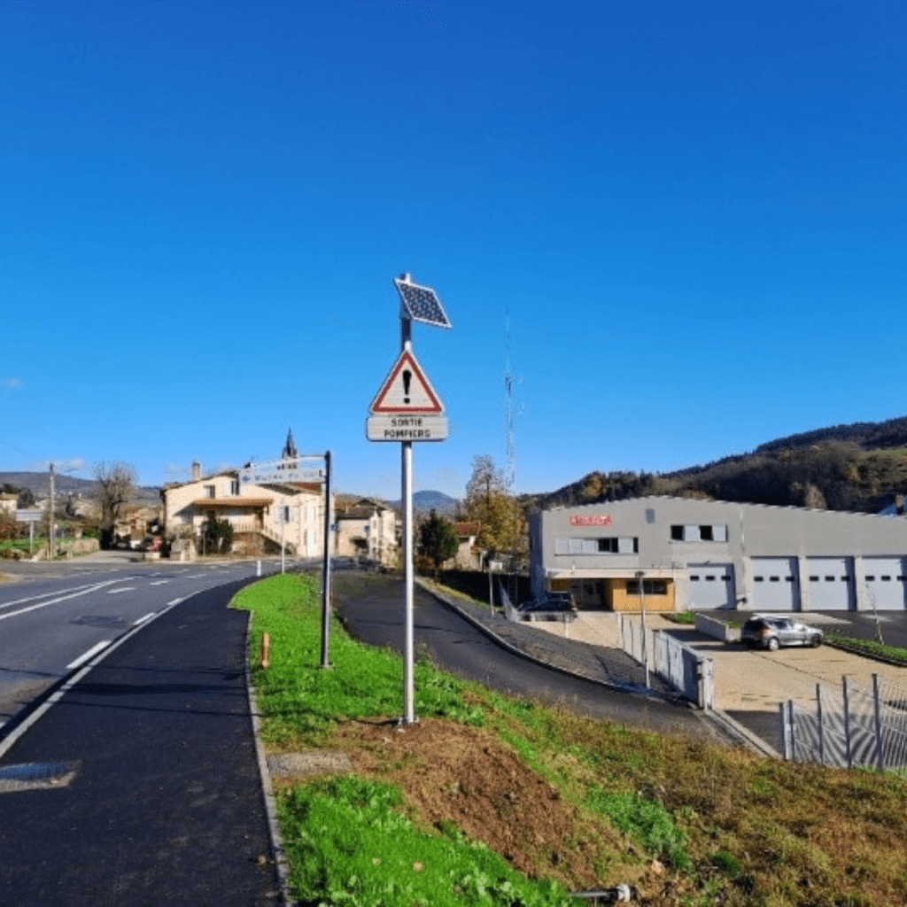 Signalisation lumineuse en Ardèche - Marquage Accessibilité Signalisation